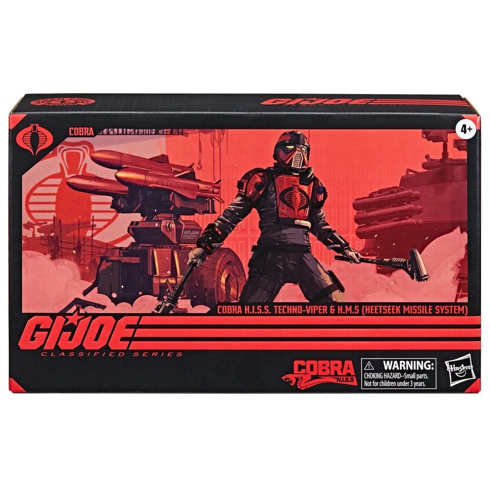 G.I. Joe Classified Series 111 Cobra H.I.S.S. Techno Viper H.M.S. Action Figure