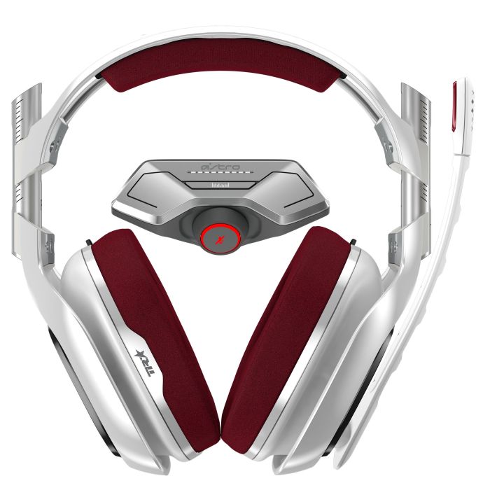 ASTRO A40 TR MixAmp M80 Wired Gaming Headset White Red for Xbox One