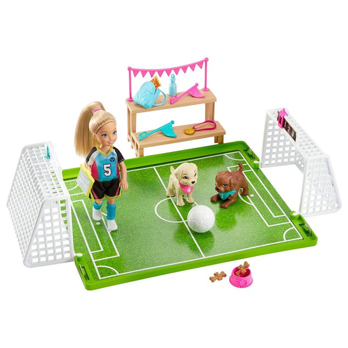 Barbie Chelsea Soccer Playset
