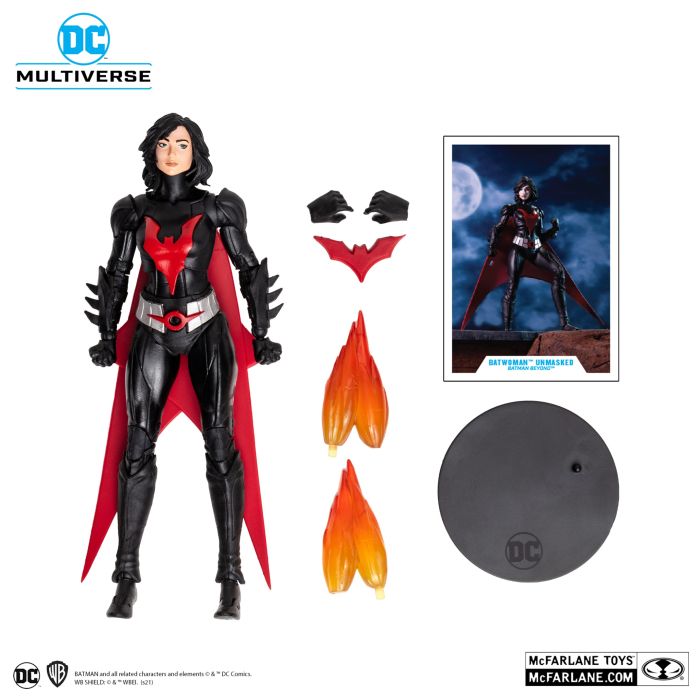 DC Multiverse Batman Beyond Batwoman Unmasked 7 Action Figure