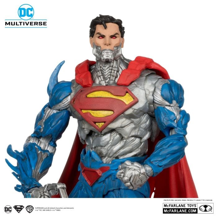 DC Multiverse New 52 Cyborg Superman 7 Inch Figure