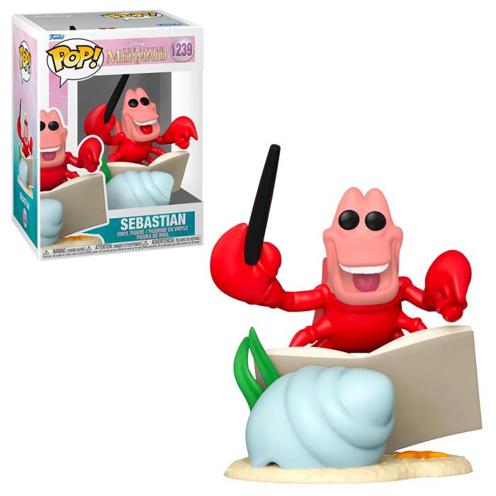 Disney The Little Mermaid 1989 Sebastian Funko POP Vinyl