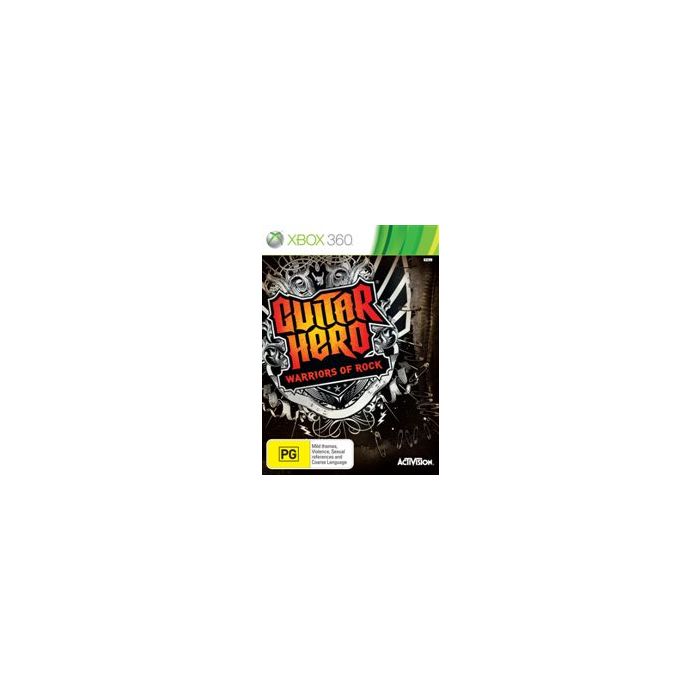 Guitar Hero Warriors of Rock Xbox 360