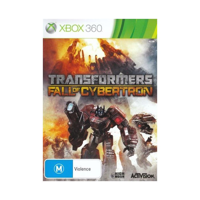 Transformers Fall of Cybertron Xbox 360