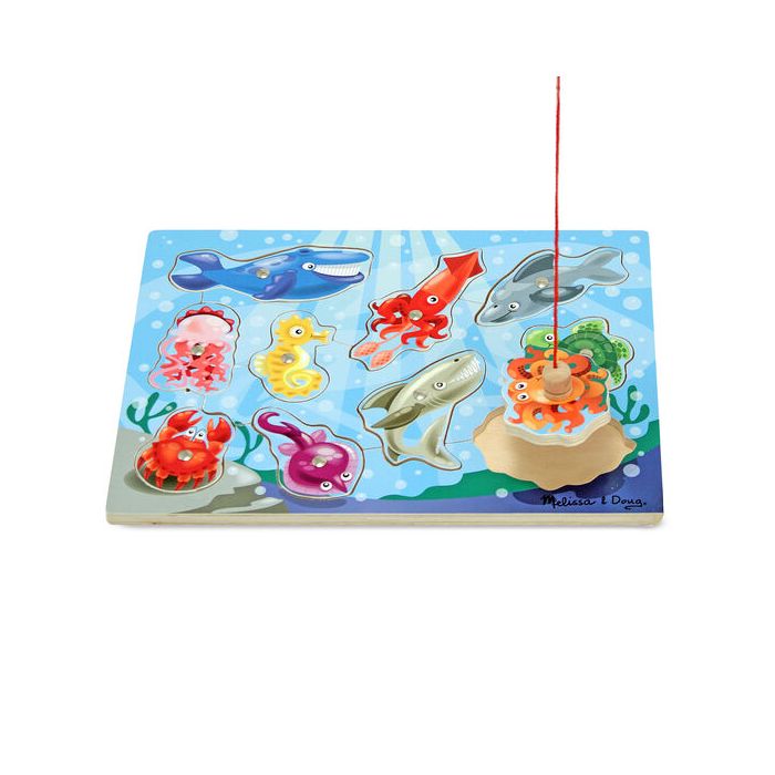 Melissa Doug Fishing Magnetic Puzzle Game