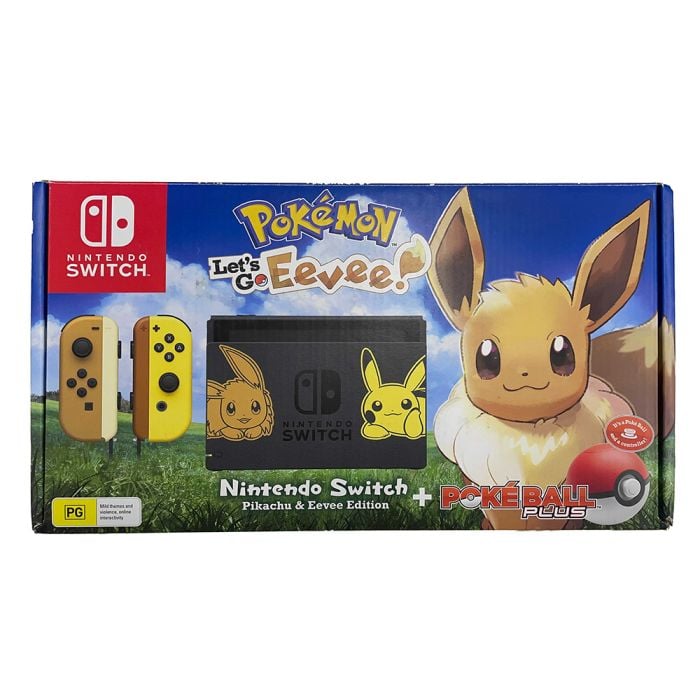 Nintendo switch pikachu eevee store