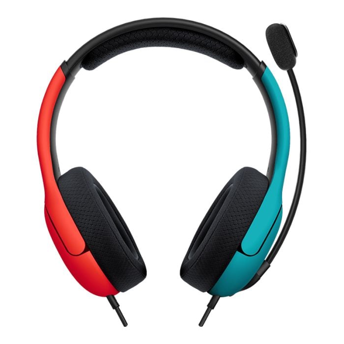 PDP LVL40 Wired Stereo Gaming Headset Color Block for Nintendo Switch