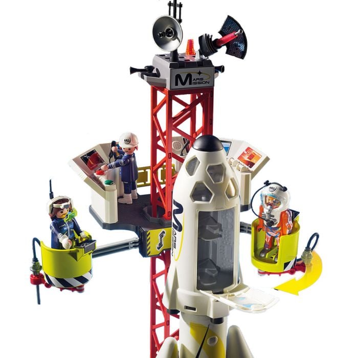 Playmobil 9488 space mission rocket with launch site with lights and sound store