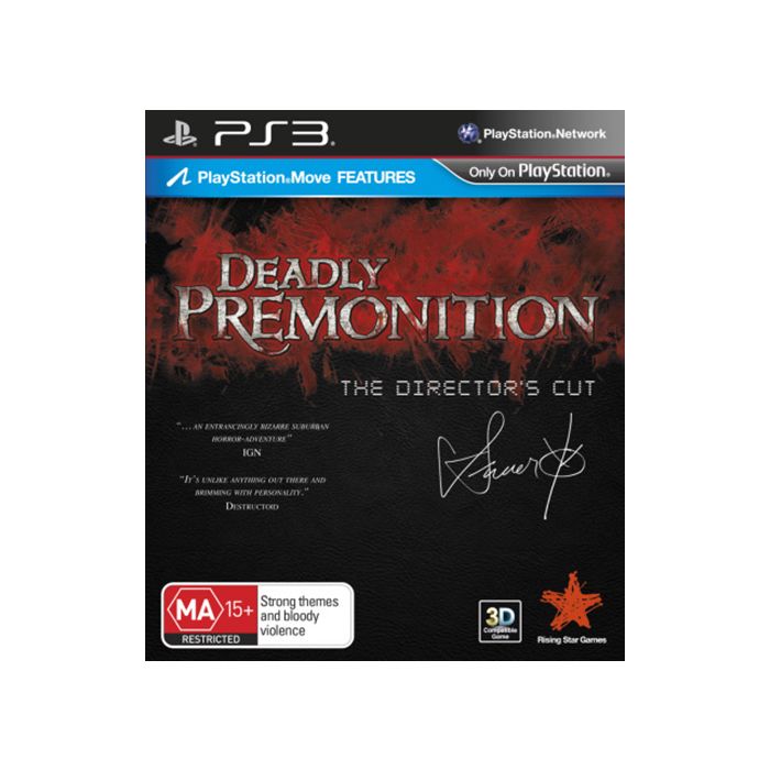Deadly Premonition The Director s Cut PS3 Pre Owned