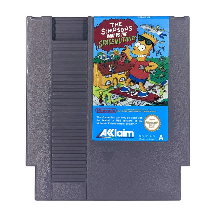 The Simpsons Bart vs the Space Mutants NES Pre Owned