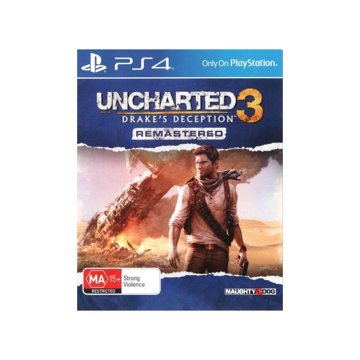 Uncharted 3 Drake s Deception Remastered PS4 Pre Owned