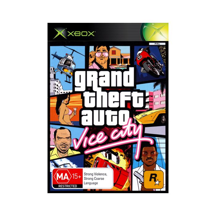 Grand Theft Auto Vice City Xbox Original Pre Owned